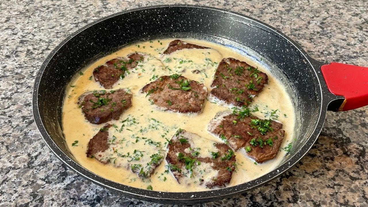 Bife de Alcatra com Creme de Queijo - Dicas Para Viver Bem